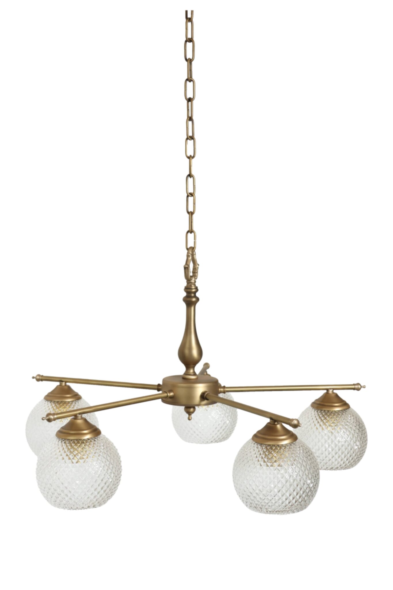 שנדליר כפרי מפליז דגם ״קליפורניה״ 5 קנים - דניאל לייט דיזיין | Daniel ...